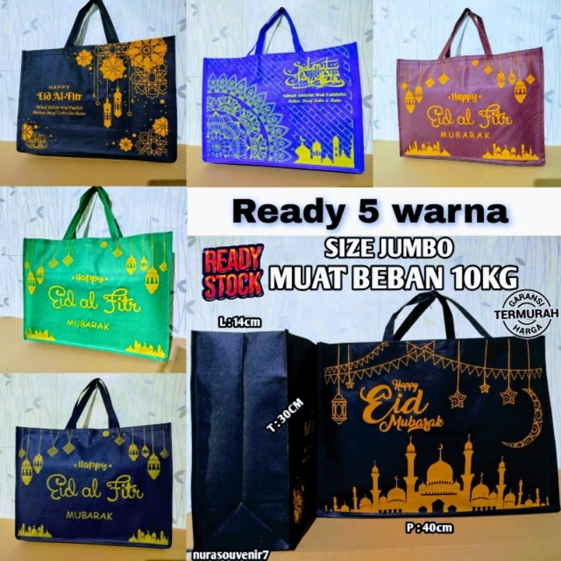 Jual Tas Lebaran Jumbo 4 Motif Elegan dan Formal Bingkisan Kado Ready Stock | Shopee Indonesia
