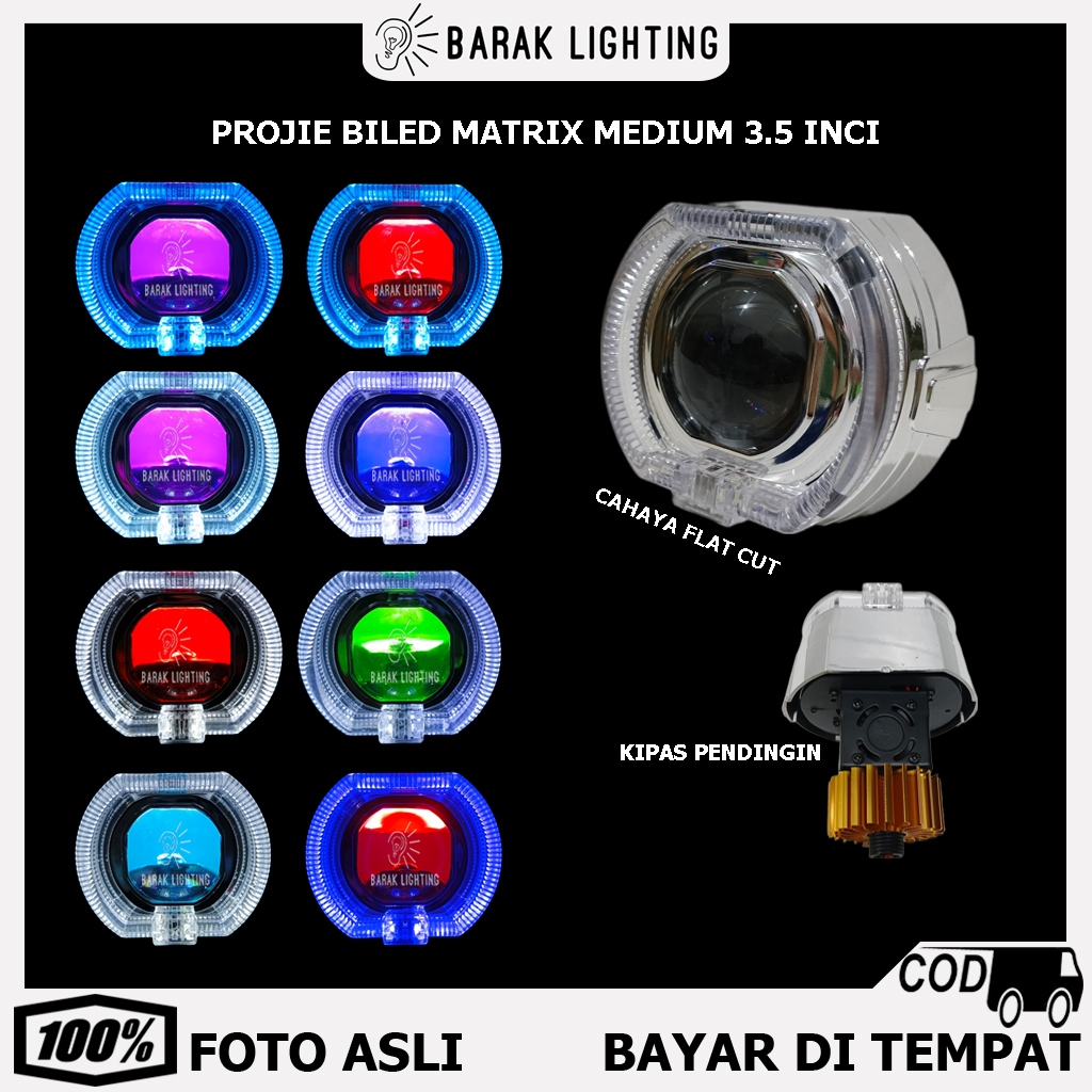 Jual Projie Biled Matrix 3.5 Inci 30 Watt Super S Shroud BMW Devil ...