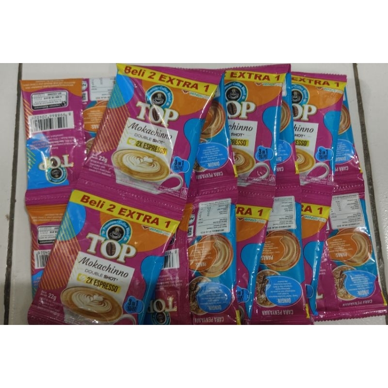 Jual Top kopi mokachino Renceng 15 saset | Shopee Indonesia
