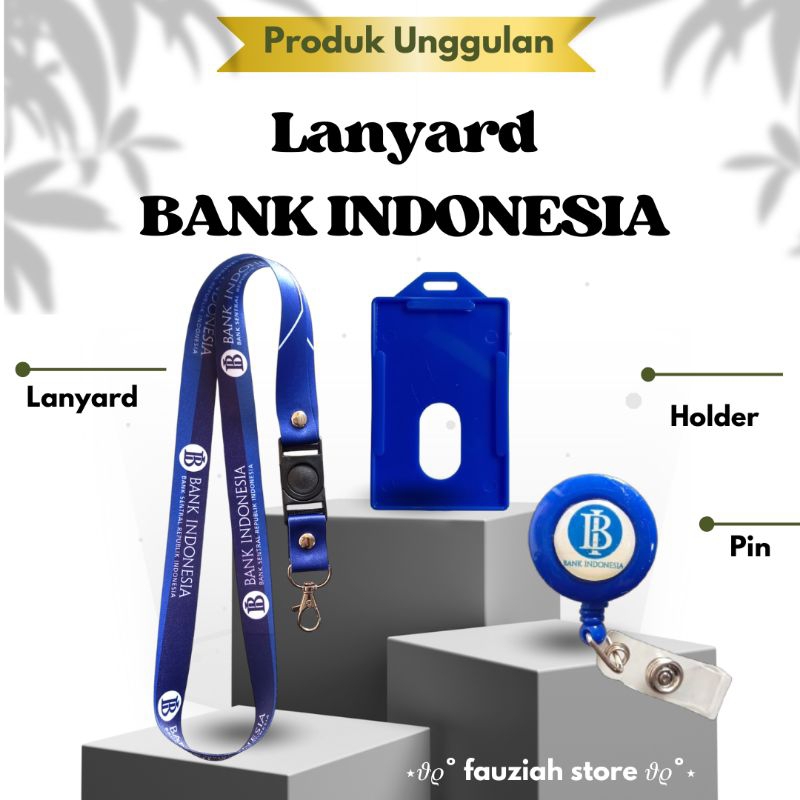 Jual READY! TALI BANK INDONESIA / LANYARD BANK INDONESIA Termurah ...