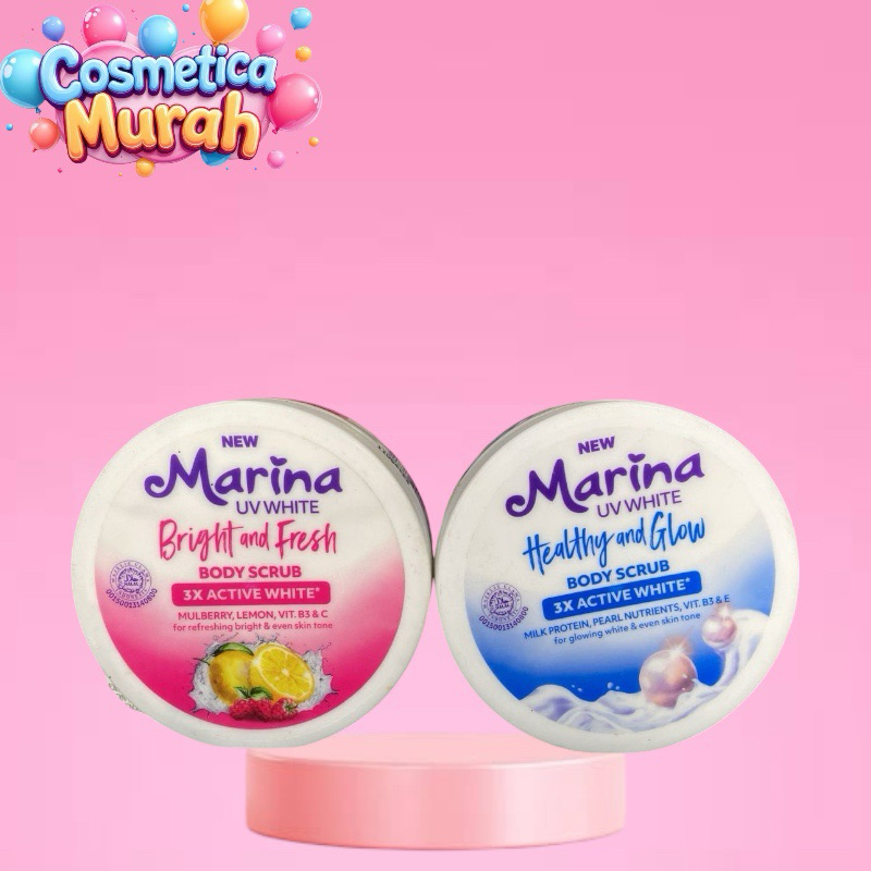 Jual (cu) MARINA BODY SCRUB LULUR MANDI 200 GR - SCRUB EXFOLIATING ...