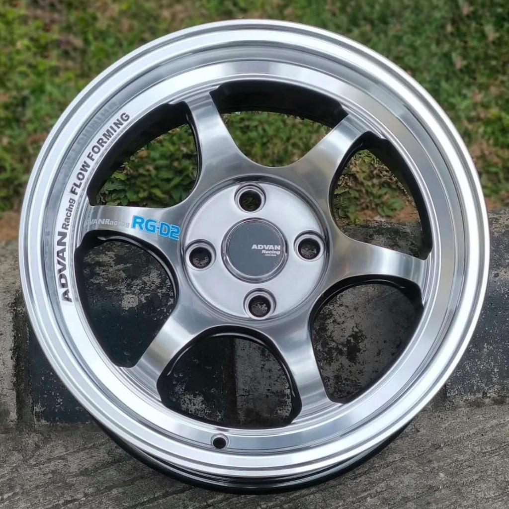 Jual Velg Advan RGD2 | Ring 15 Pcd 4x100 Lebar 7 ET 35 Velg Mobil Tie Rod Wheels | Shopee Indonesia