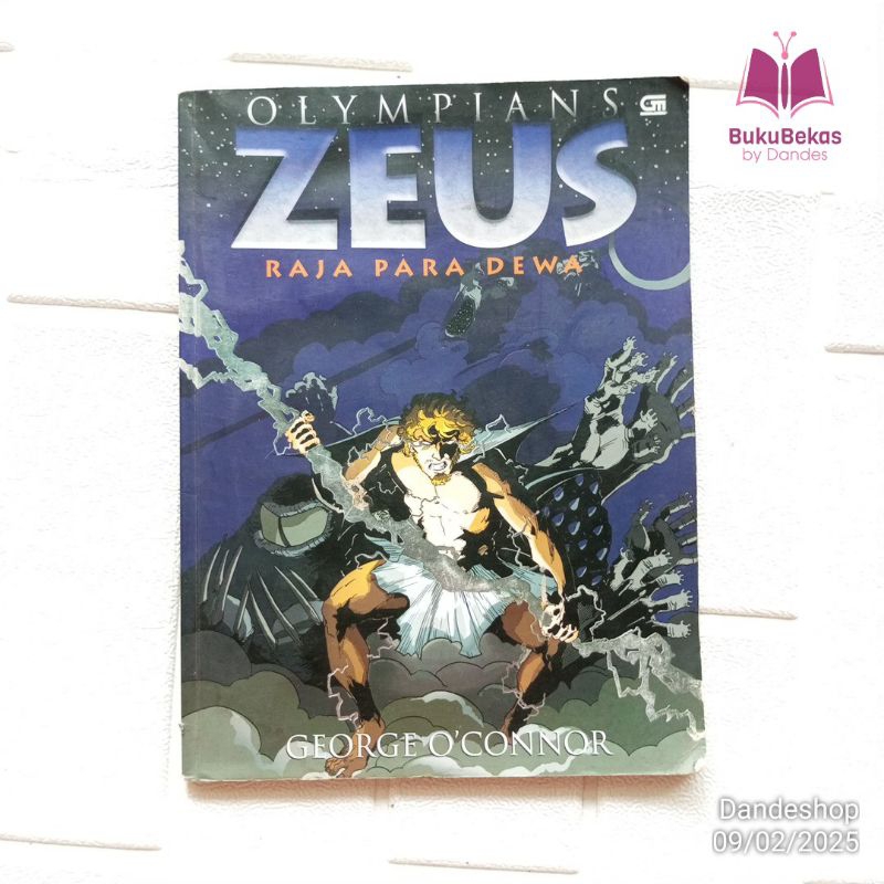 Jual Olympians Zeus Raja Para Dewa - Komik by George O'Connor - Buku ...