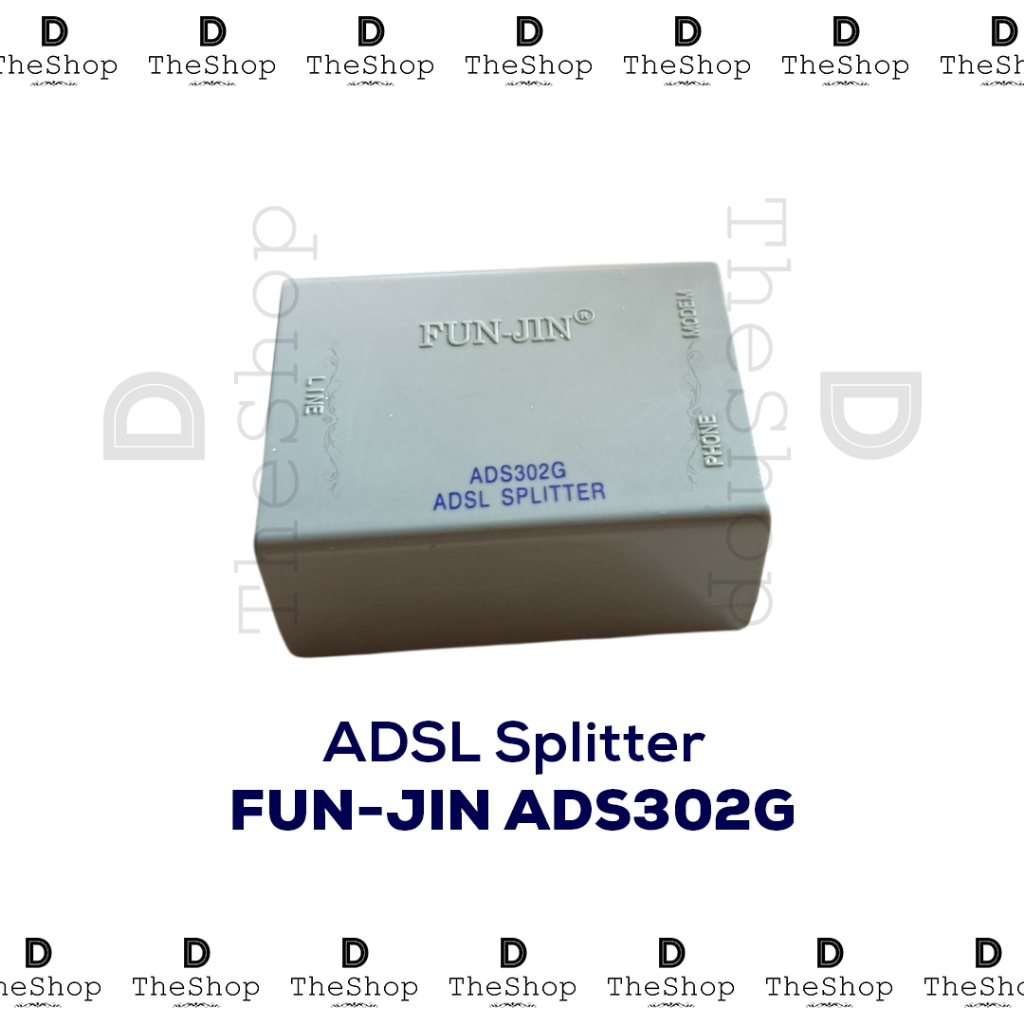 Jual Splitter ADSL RJ11 Pemisah Line Telepon RJ11 dan Line Modem ...