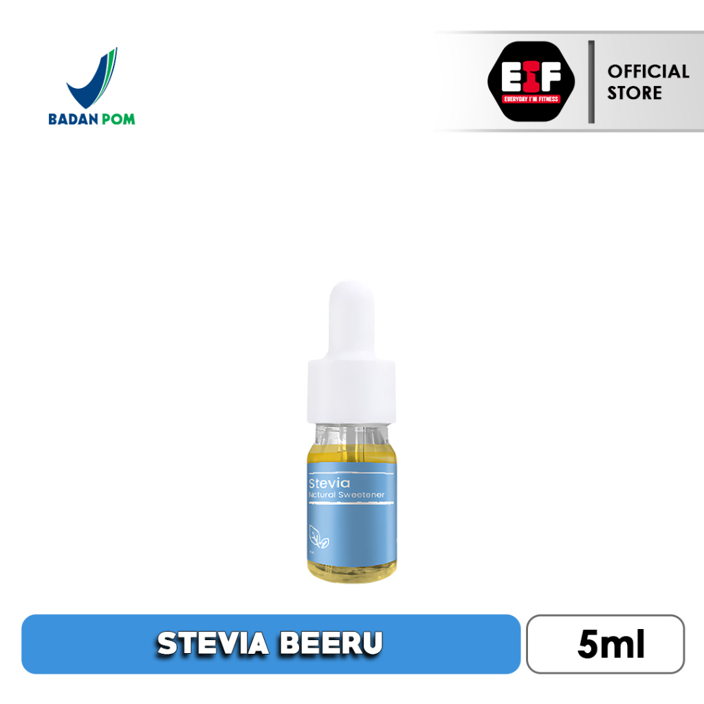 Jual BEERU Stevia Natural Sweetener 5 ml - Pengganti Gula | Shopee ...