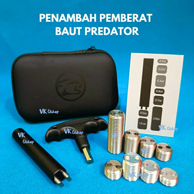 Jual PREDATOR Weight Cartridge | Baut Penambah Pemberat PREDATOR ...