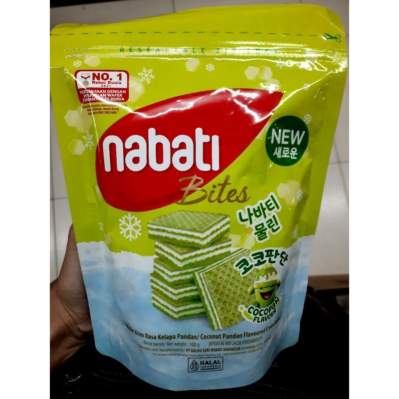 Jual Nabati Bites White/Richeese/Cocopandan/Richoco 100Gr | Shopee ...