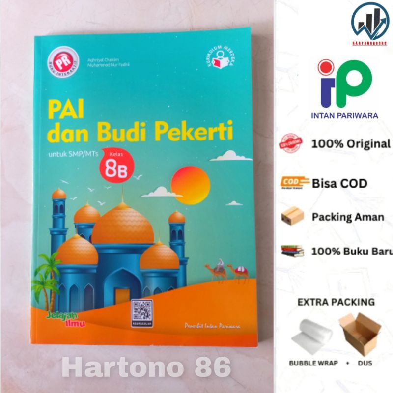 Jual Buku PR INTERAKTIF PAI dan Budi pekerti SMP/MTs Kelas 8 jilid 8B kurikulum merdeka intan ...