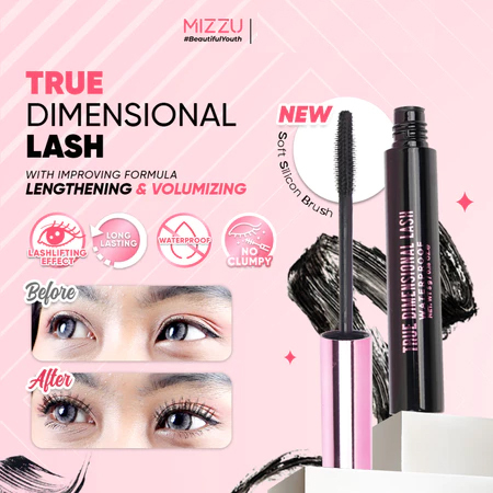 Jual Mizzu True Dimensional Lash Mascara (Black) | Shopee Indonesia