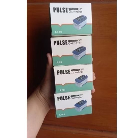 Jual NEW Fingertip pulse oxymeter oximeter SPO2 alat pengukur oksigen ...
