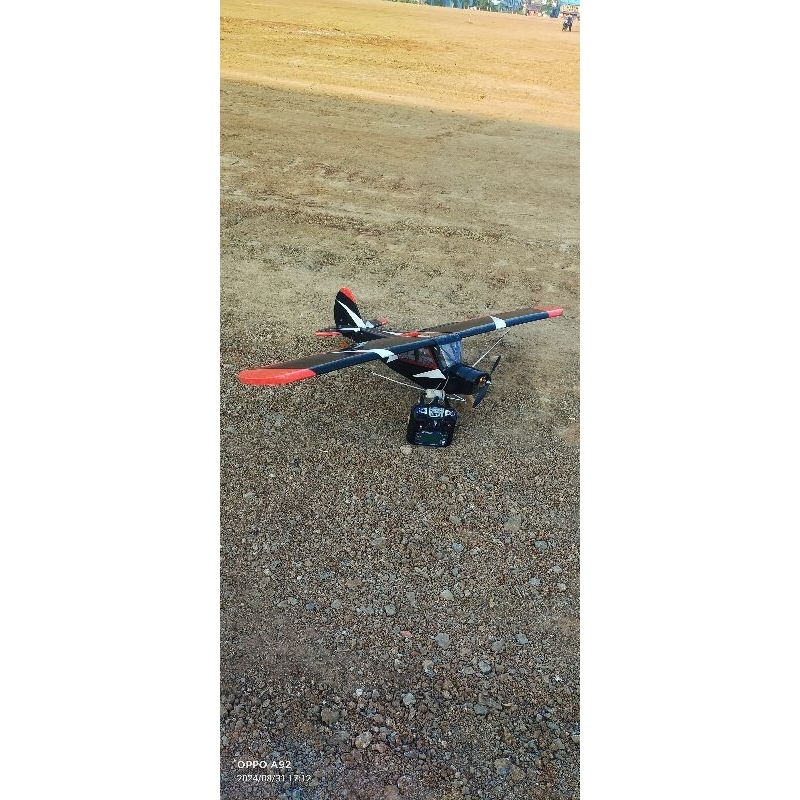 Jual kit rc pesawat model piper cub home made | Shopee Indonesia