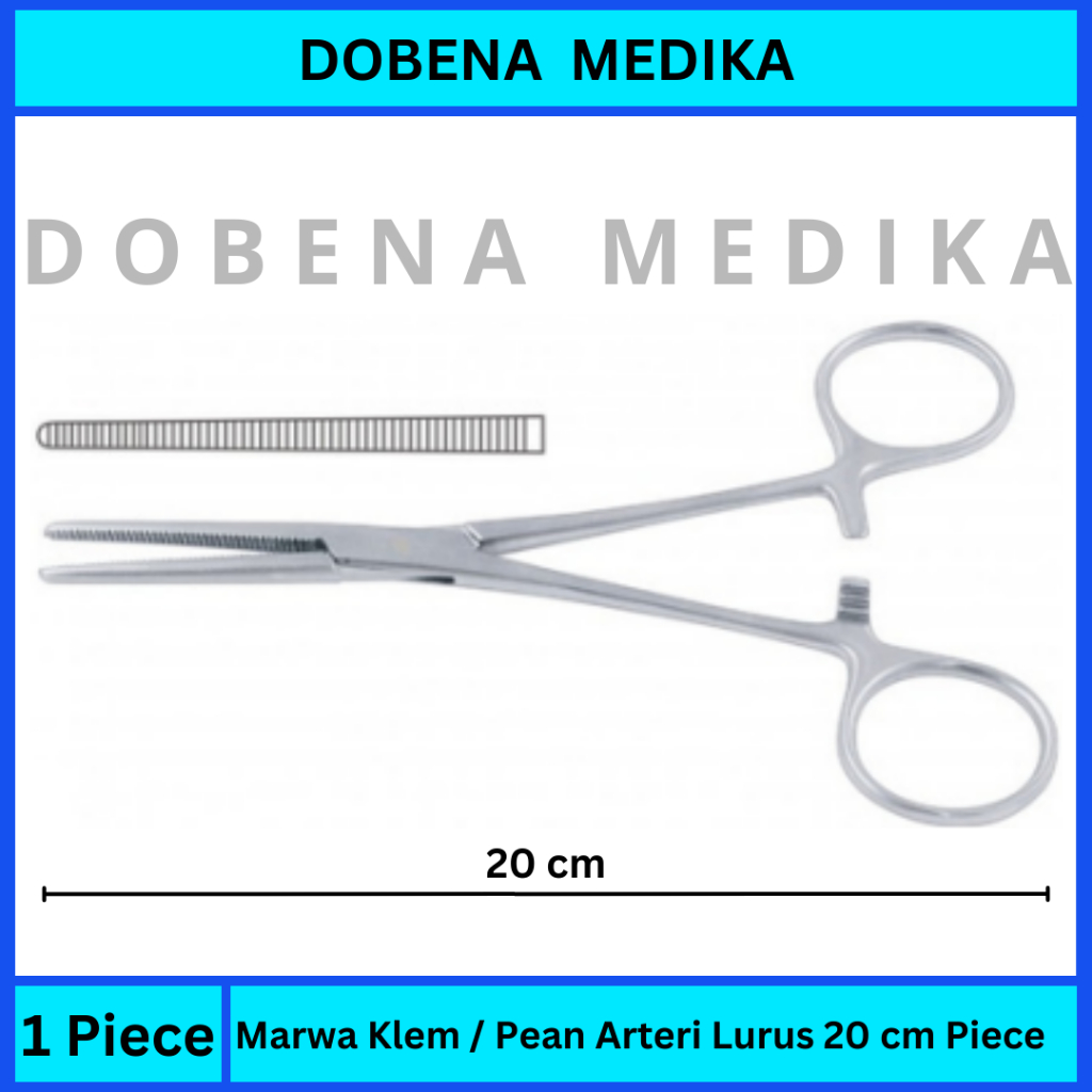 Jual Klem Medis Pean Arteri Lurus 20 cm | Shopee Indonesia