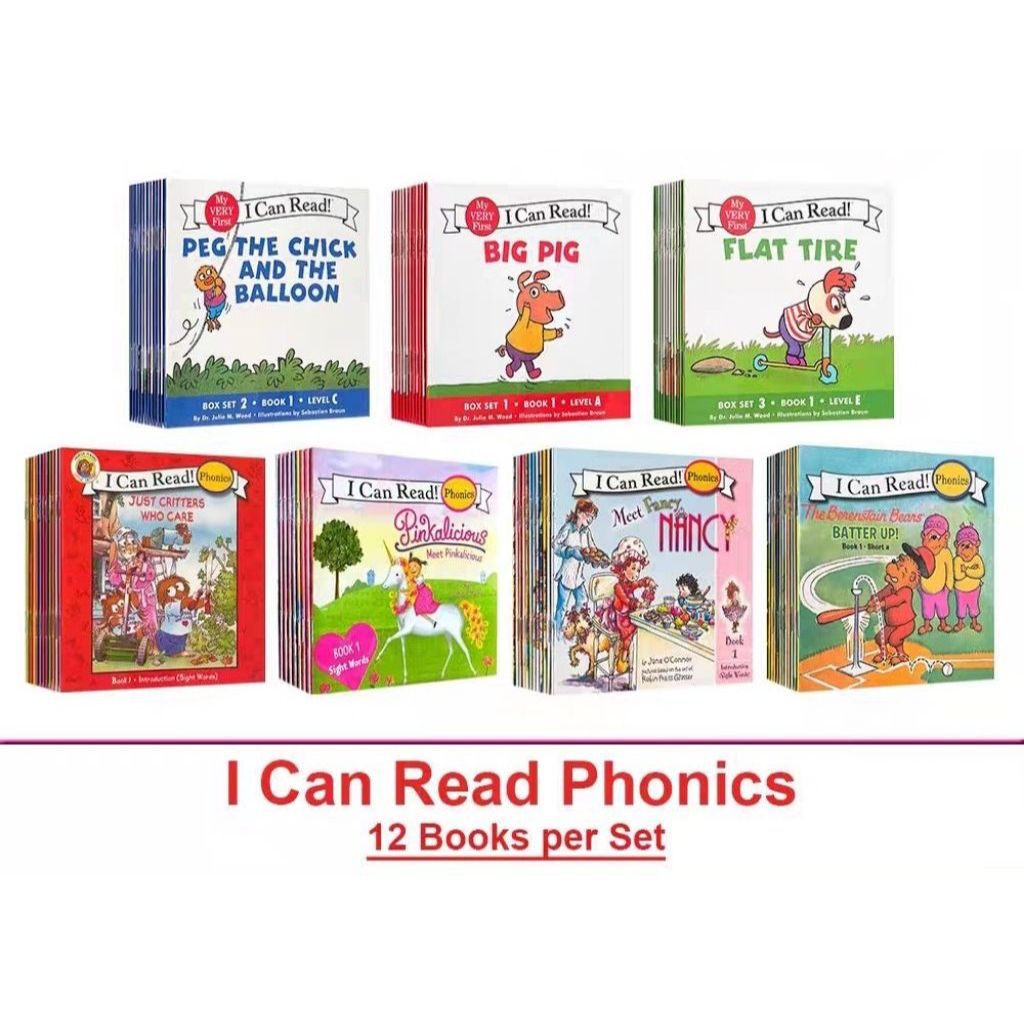 Jual IK6 I Can Read Phonic Children Buku Belajar Membaca Anak Isi 12 ...