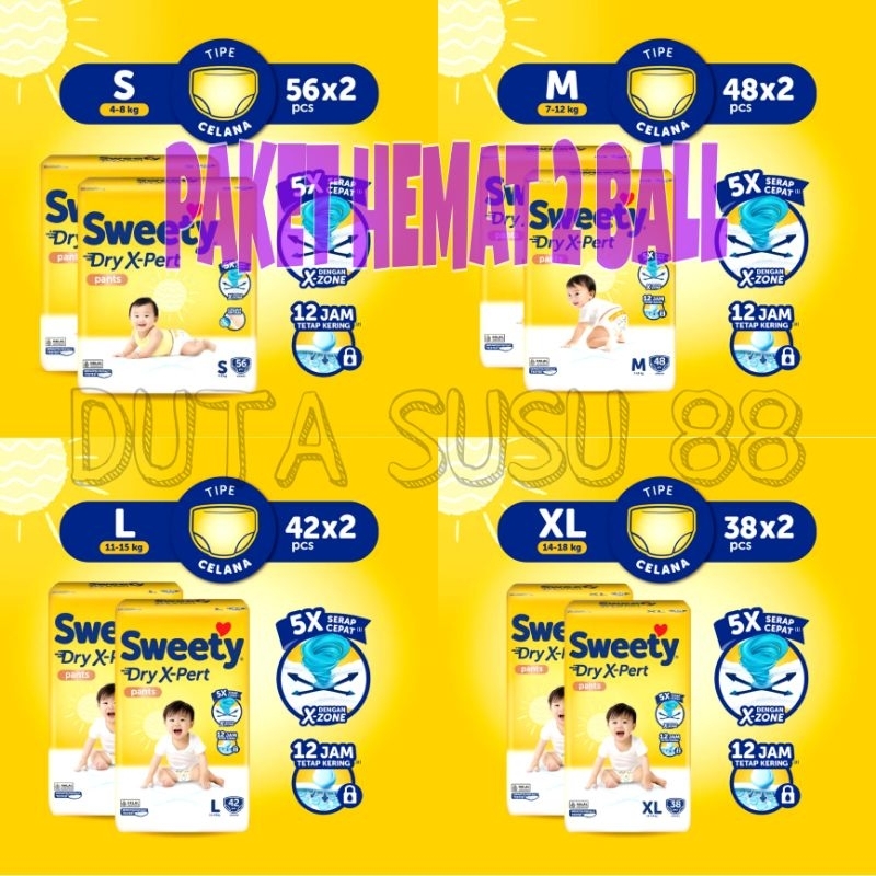 Jual NEW Sweety Bronze X-Zone Paket 2 Ball S56/M48/L42/XL38 RBU ...