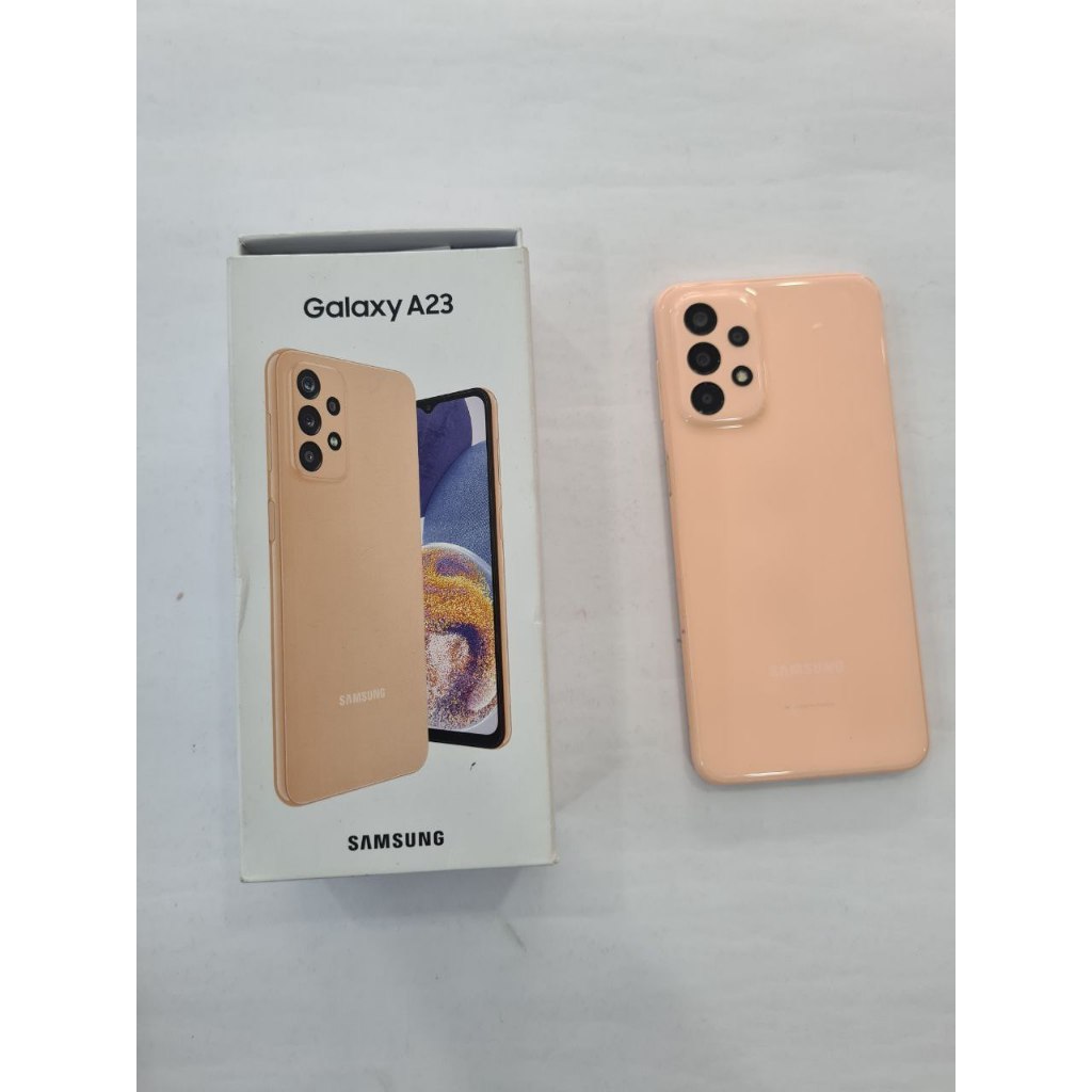 Jual SAMSUNG GALAXY A23 6/128GB SECOND UNIT BOX GARANSI | Shopee Indonesia