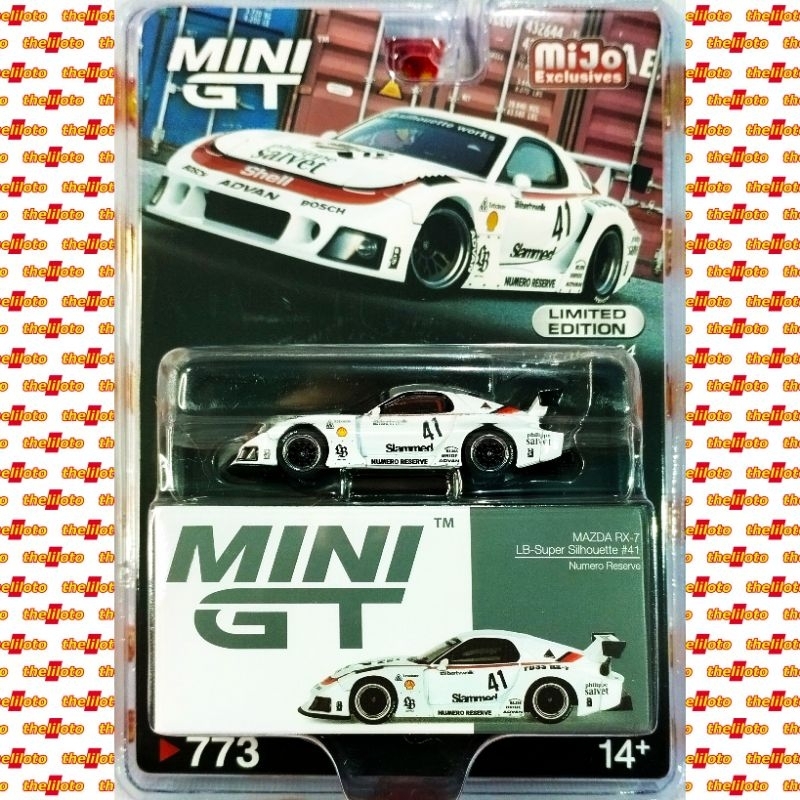 Jual MINI GT MAZDA RX 7 LB SUPER SILHOUETTE #41 NUMERO RESERVE 773 LBWK ...