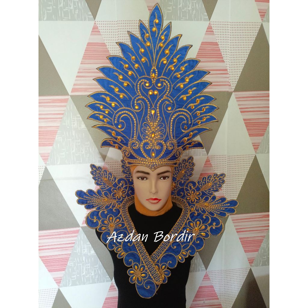 Jual Siger mahkota dan pundak kostum tari khas karnaval | Shopee Indonesia