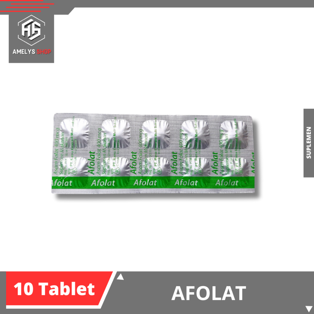 Jual AFOLAT SUPLEMENTASI ASAM FOLAT | Shopee Indonesia
