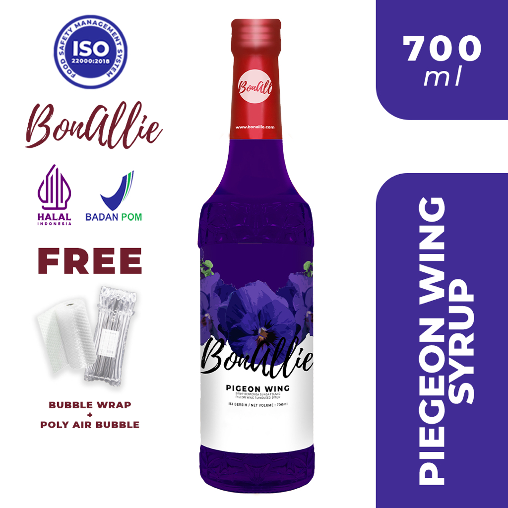 Jual Bonallie Premium Syrup Pigeon Wing Flavor | Shopee Indonesia