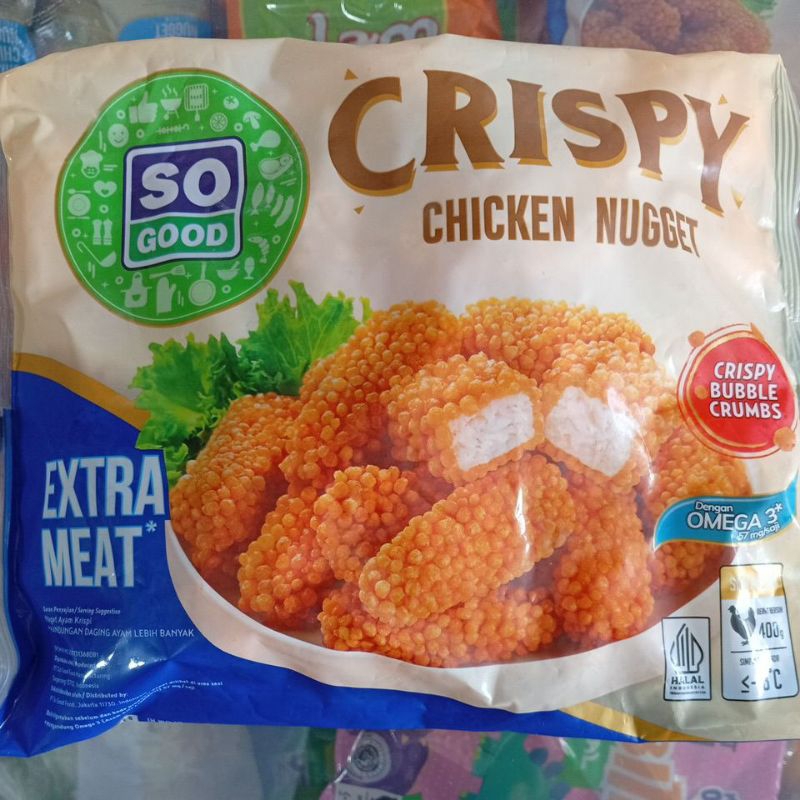 Jual So Good Crispy chiken nugget 400gr | Shopee Indonesia