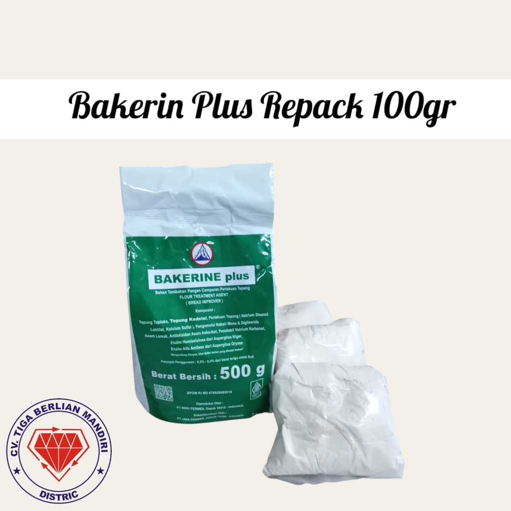 Jual BAKERIN PLUS 100GRM REPACK(KEMASAN PLASTIK) | Shopee Indonesia