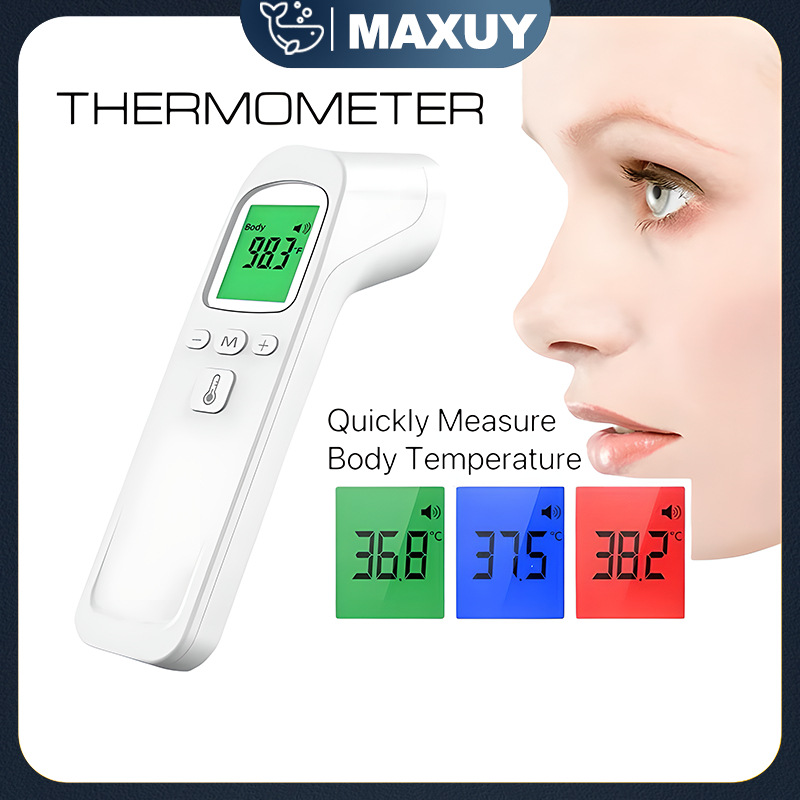 Jual Thermogun Termometer Suhu Tubuh Digital Termometer Inframerah Termometer Infrared Non ...