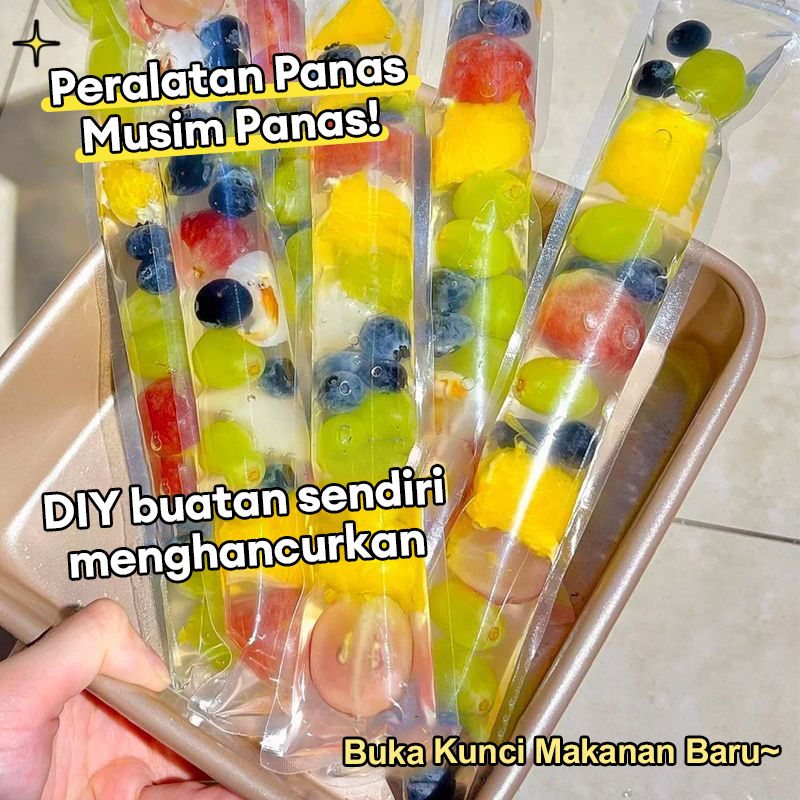 Jual COD ️Transparan Tas Es Lollipop Buatan Tangan Tas Penyegelan ...