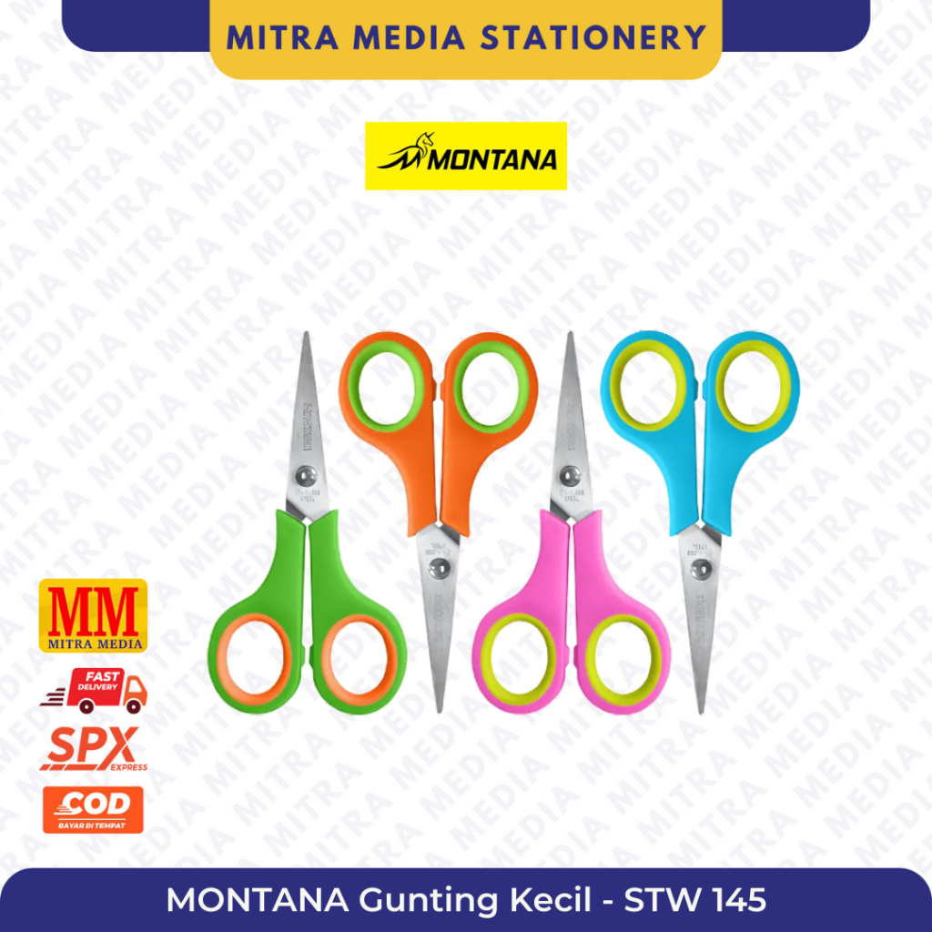 Jual MONTANA Gunting Kecil - STW 145 / Gunting Stainless / Gunting Anti ...