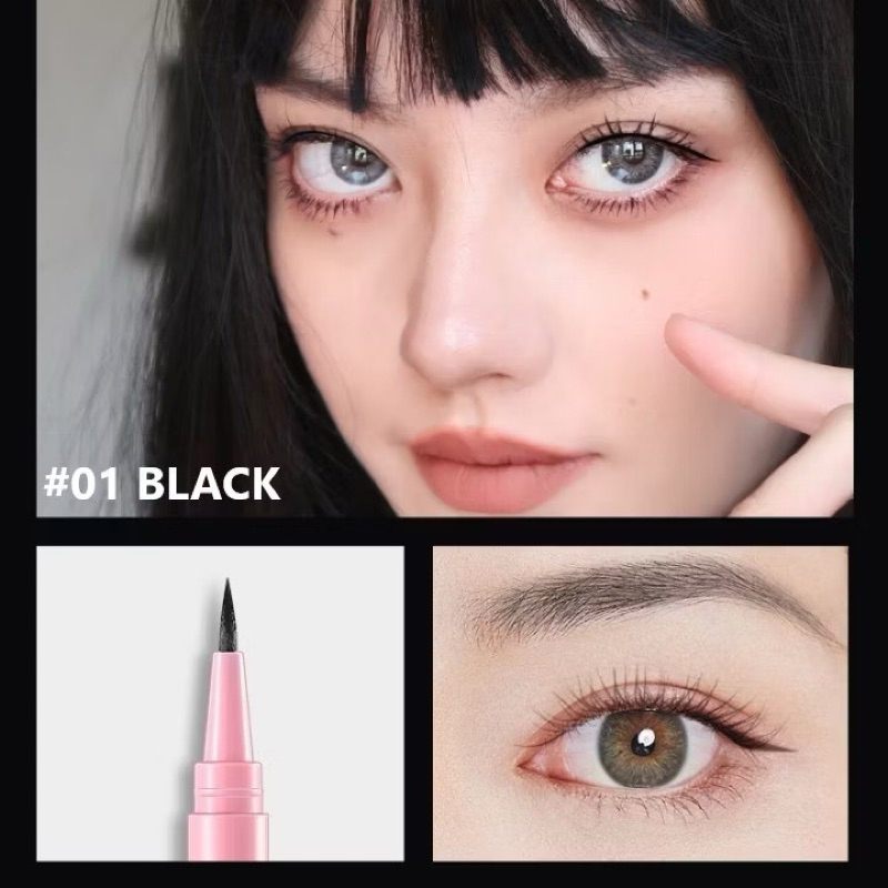 Jual Mini Thin Eyeliner / Black Liquid Liner | Shopee Indonesia