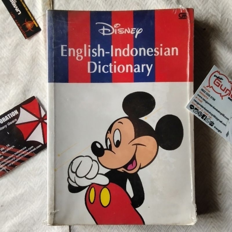 Jual English Indonesia Dictionary By Disney Used | Shopee Indonesia