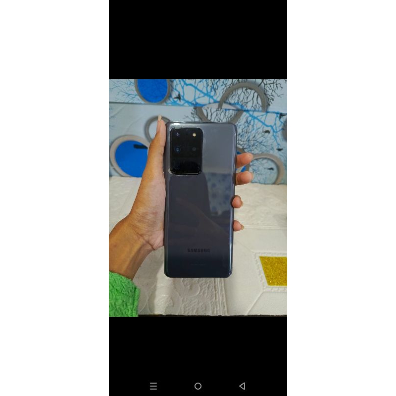 Jual JUAL HP SAMSUNG S20 ULTRA RAM 12/128GB ORIGINAL SEIN MULUS NORMAL ...