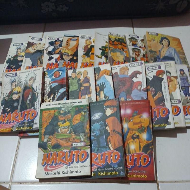 Jual NARUTO KOMIK MASASHI KISHIMOTO | Shopee Indonesia