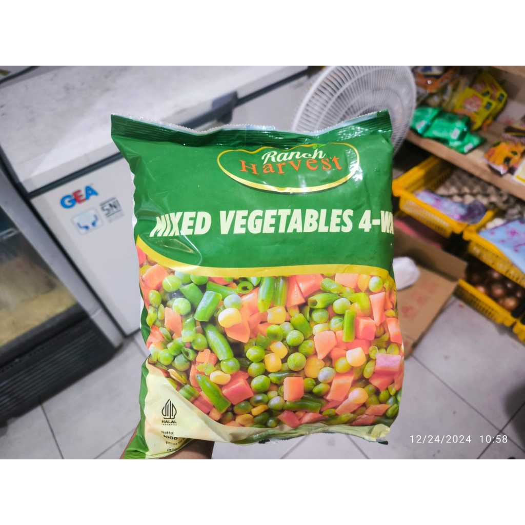 Jual Mix 4 Vegetables 4 Jenis Sayur Beku 1000Gr | Sayur Beku | Shopee ...