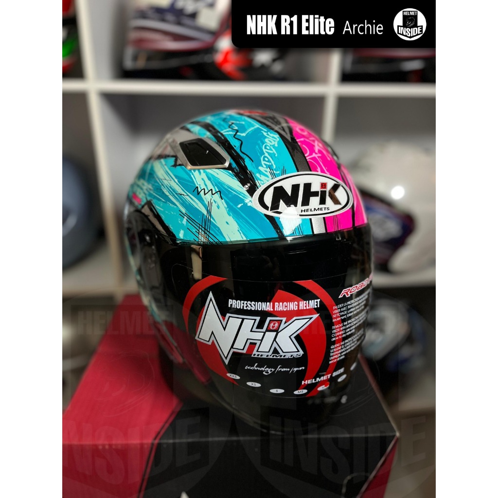 Jual Helm NHK R1 Elite Archie (Replika Rider) | Shopee Indonesia