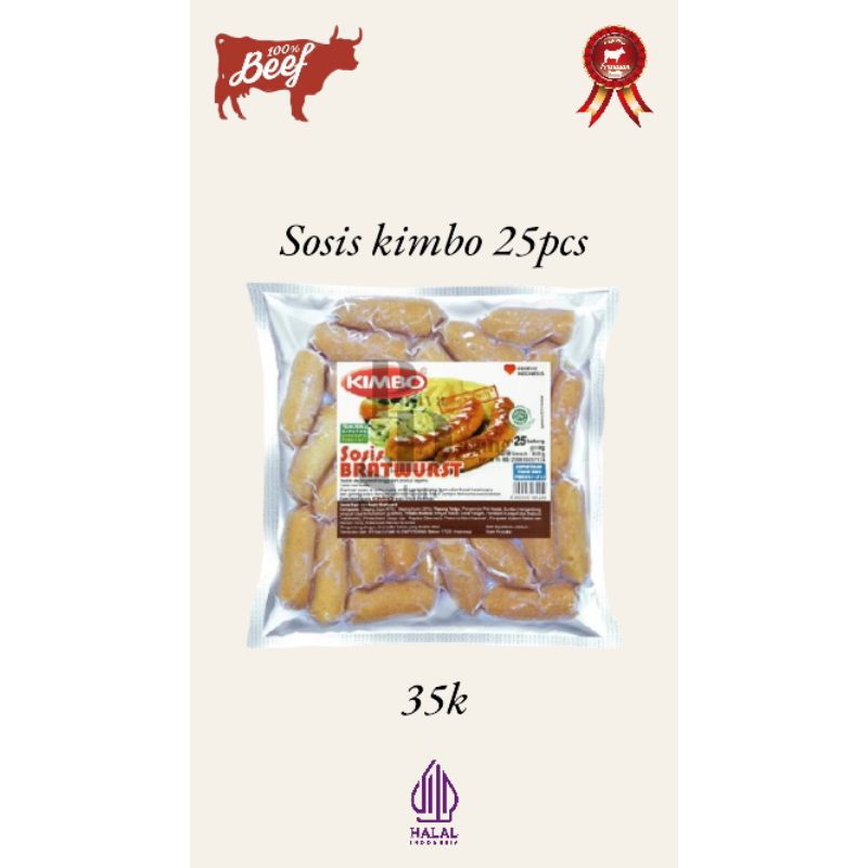 Jual kimbo bratwurst cocktail 25pcs | Shopee Indonesia