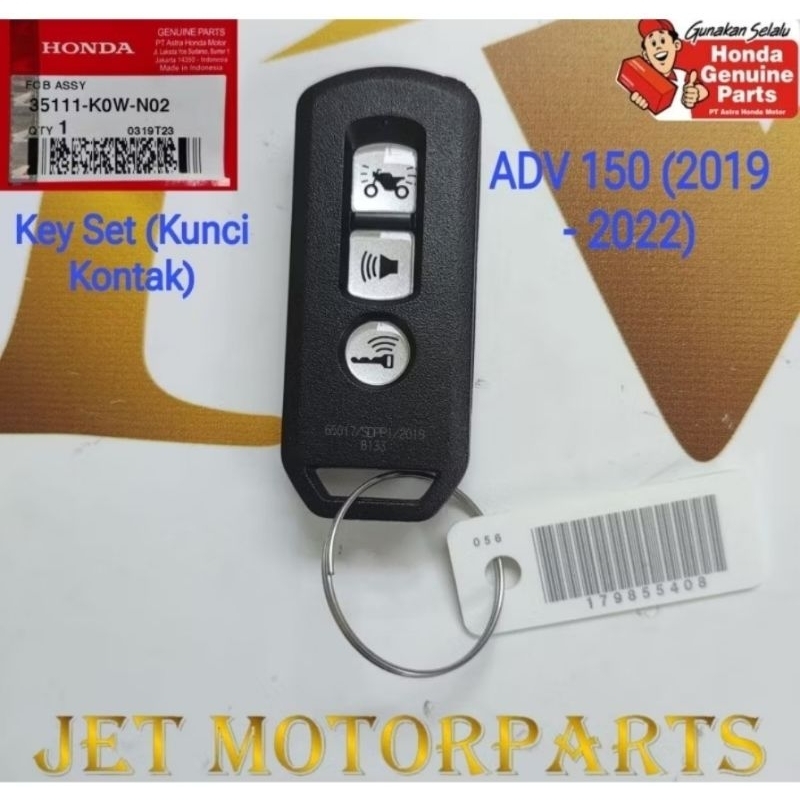 Jual 35111K0WN02 Remote PCX 150 ADV 150 2019-2022 Asli Atau Ori AHM ...