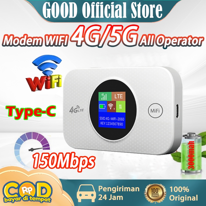Jual Modem Mifi Wifi 4G SMARTCOM Unlock All Operator/4G Portable Mobile ...