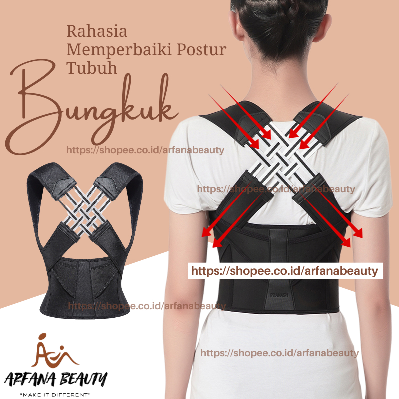 Jual Penyangga Punggung Penegak Terapi Pinggang Korset Penyangga ...