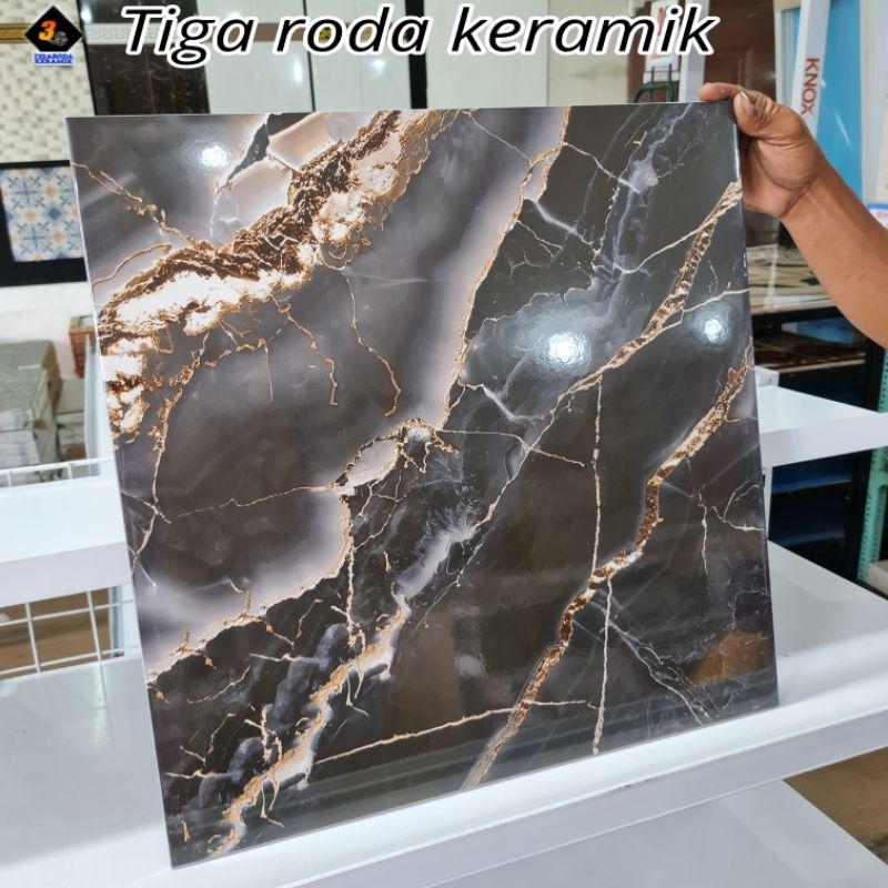 Jual keramik lantai 50x50/keramik hitam motif/keramik marmer/keramik ...