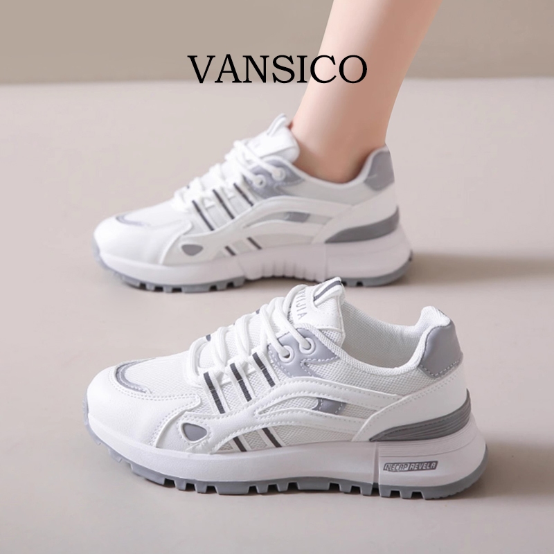 Jual VANSICO Sepatu Sneakers Wanita Premium Kekinian Kets Cewek Sepatu ...