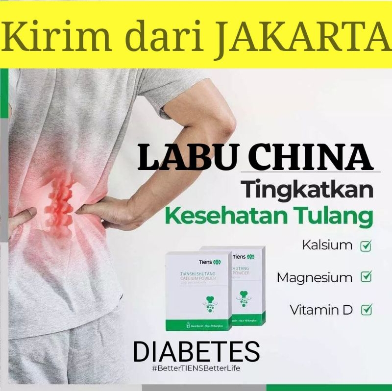 Jual Shutang Calcium Labu China Tiens TCM Herbal Cina Tiongkok ...