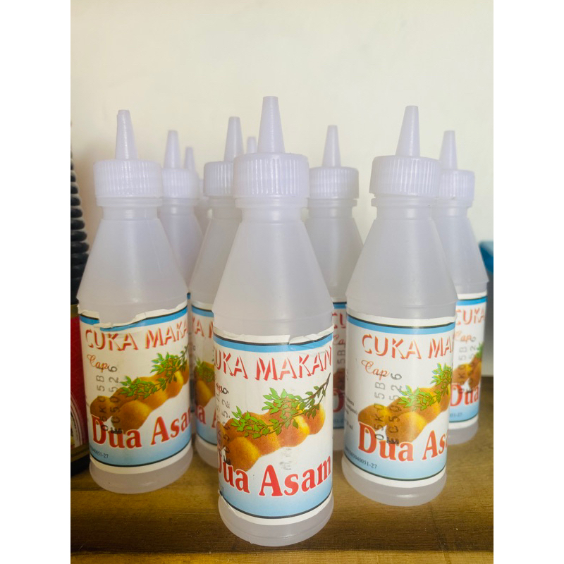 Jual Cuka makan cap dua asam 1 lusin (12 botol )kemasan botol 70ml ...