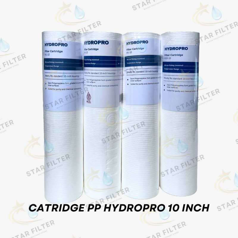 Jual Sedimen Cartridge PP Hydropro 10”- 01/03/05/10 Filter Air | Shopee Indonesia
