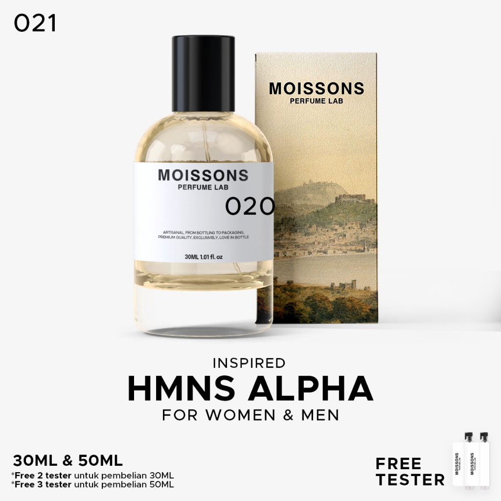 Jual HMNS ALPHA No. 021 By MOISSONS PERFUME LAB | Shopee Indonesia