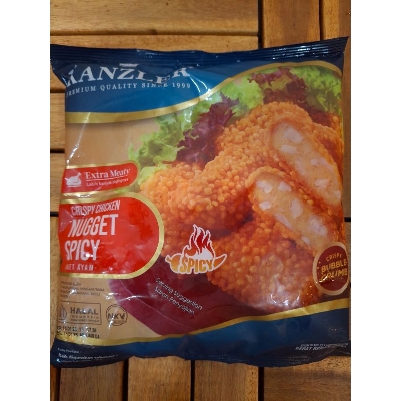 Jual Kanzler Crispy Chicken nuget spicy 450gr | Shopee Indonesia