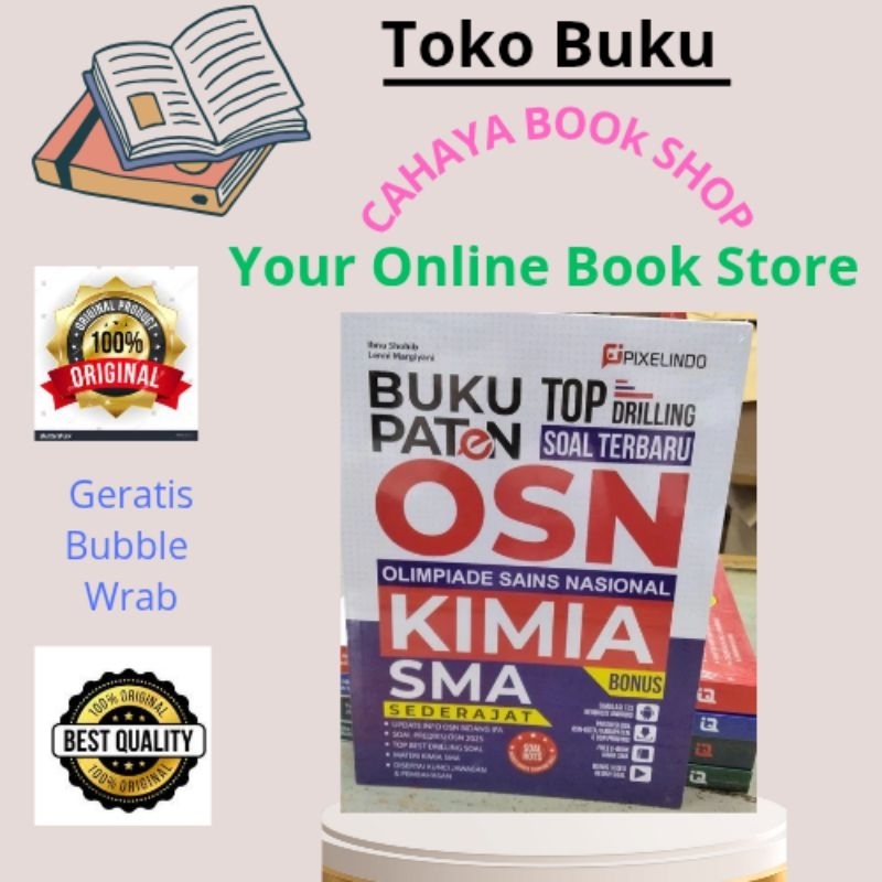 Jual Buku Paten OSN Kimia SMA Sederajat | Shopee Indonesia