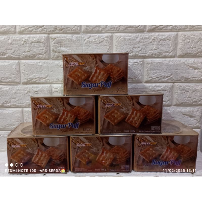 Jual Biskitop sugar puff kaleng | Shopee Indonesia
