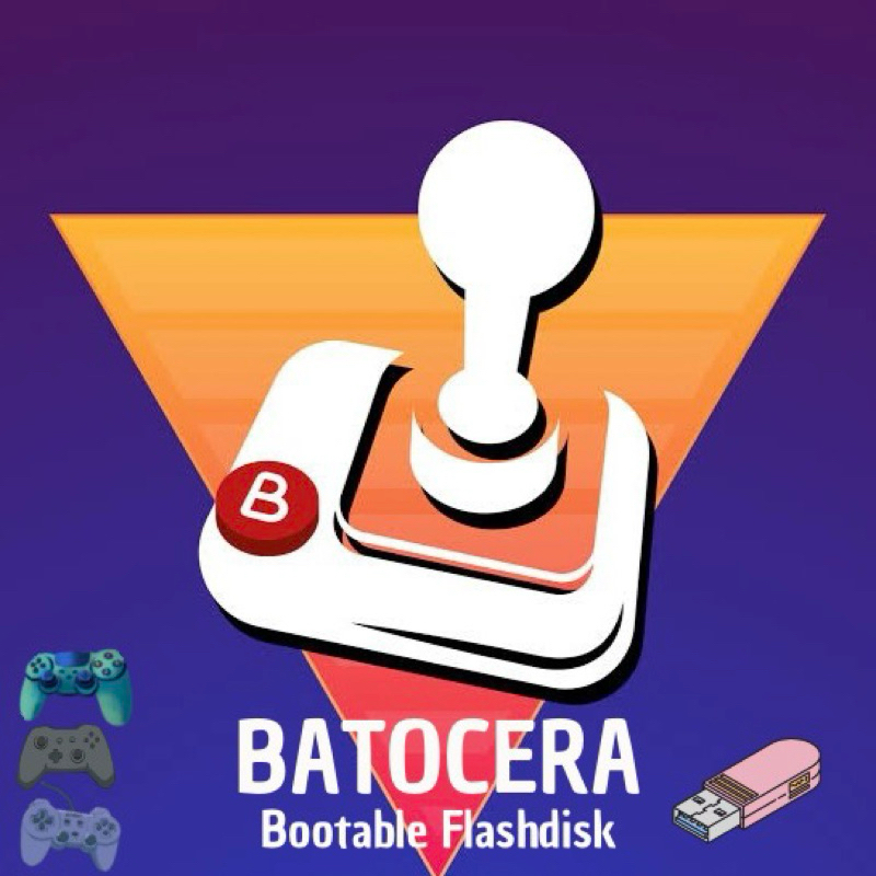 Jual Flashdisk usb gaming BATOCERA plug and play full games bisa ...