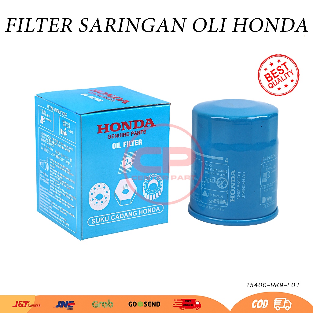 Jual Filter Oli Saringan Oli Mobil Honda City Accord Civic Crv Freed ...