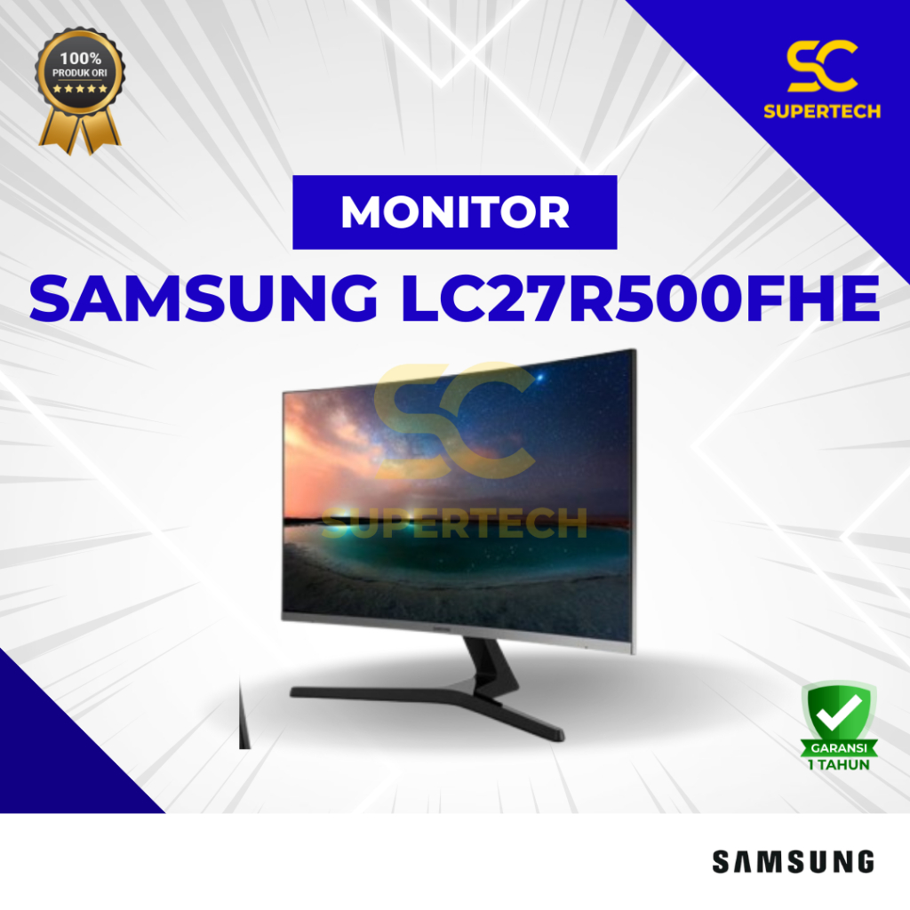 Jual Samsung LC27R500FHE LC27R500 C27R500 27R500 LED Monitor Curve 27 ...